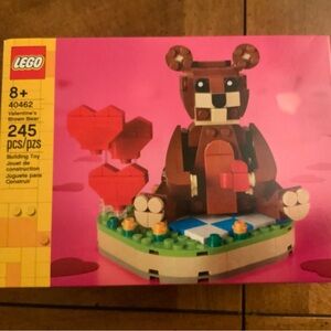 Lego | Toys | Lego Valentine Bear With Hearts Building Set New | Poshmark